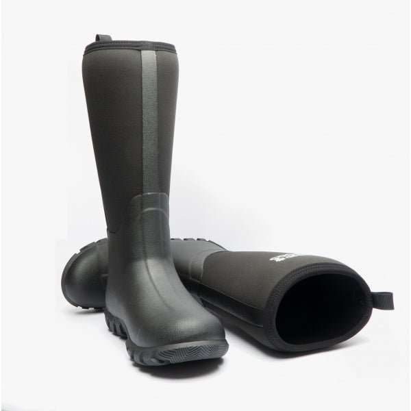 Mud Dogs RUTLAND TALL Neoprene Wellington Boots Black – Mud Dogs Boots